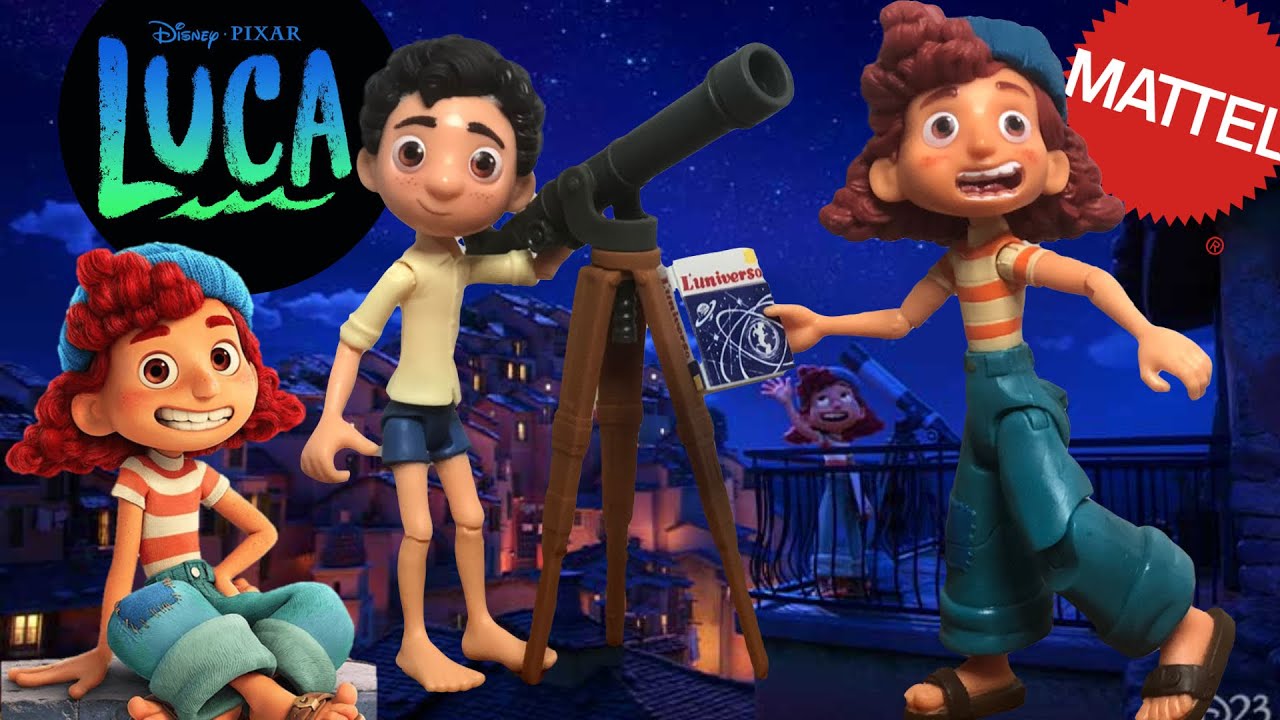 DISNEY PIXAR LUCA🔭 MATTEL ⭐| Exclusivo de AMAZON | Luca & Giulia. - YouTube