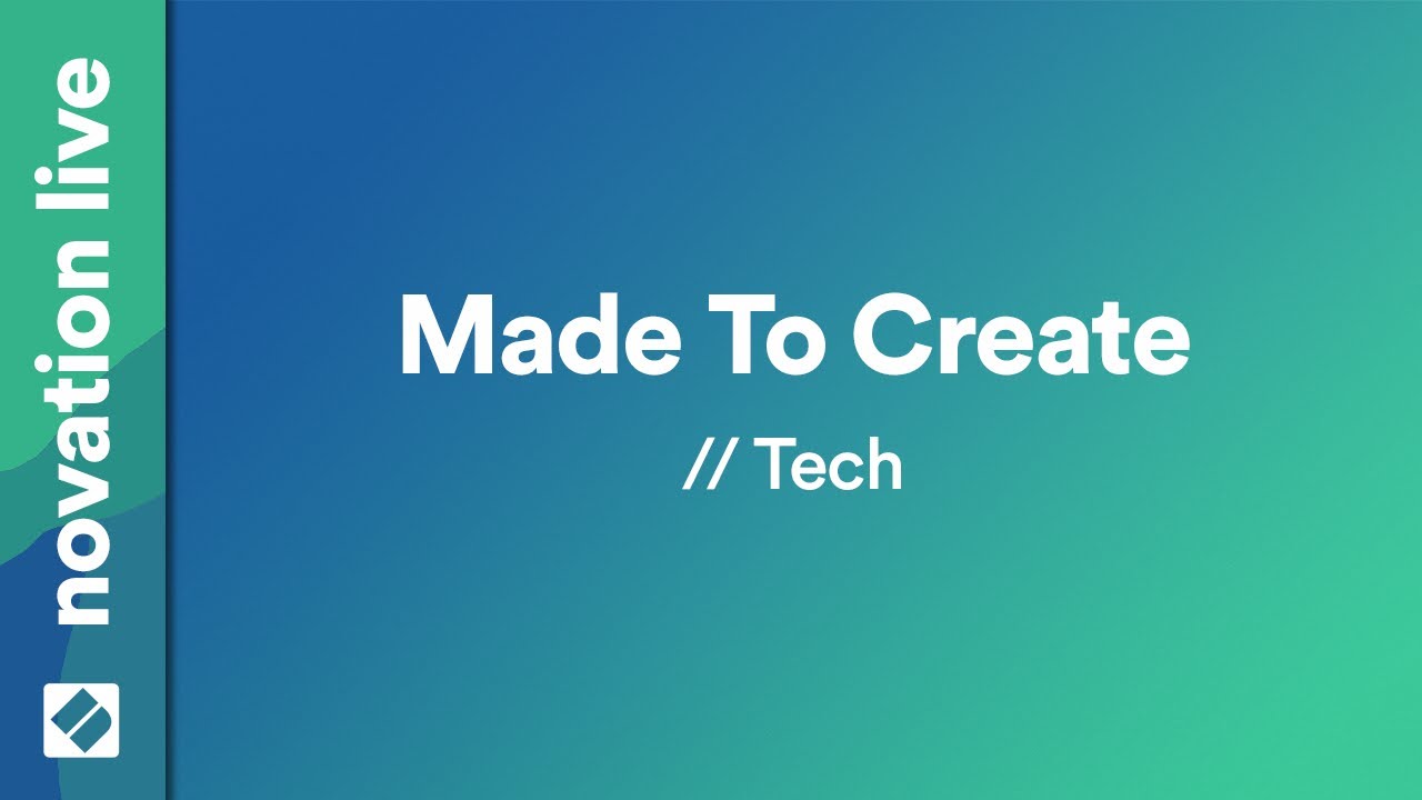Made to Create // Technology - YouTube