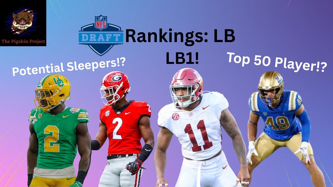 Top 8 LBs in 2025 NFL Draft (8-1) - YouTube