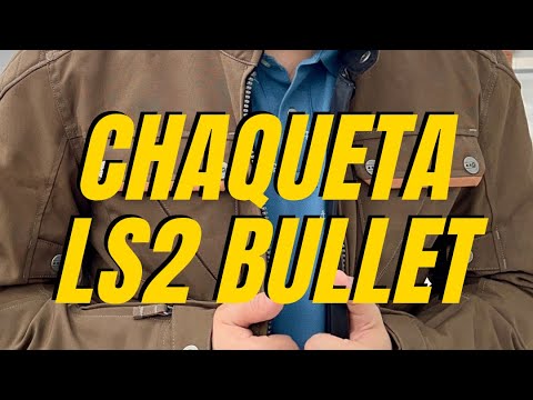 Chaqueta LS2 Bullet impermeable de estilo vintage - YouTube