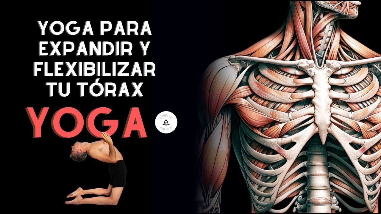 Yoga para expandir y flexibilizar tu tórax. - YouTube