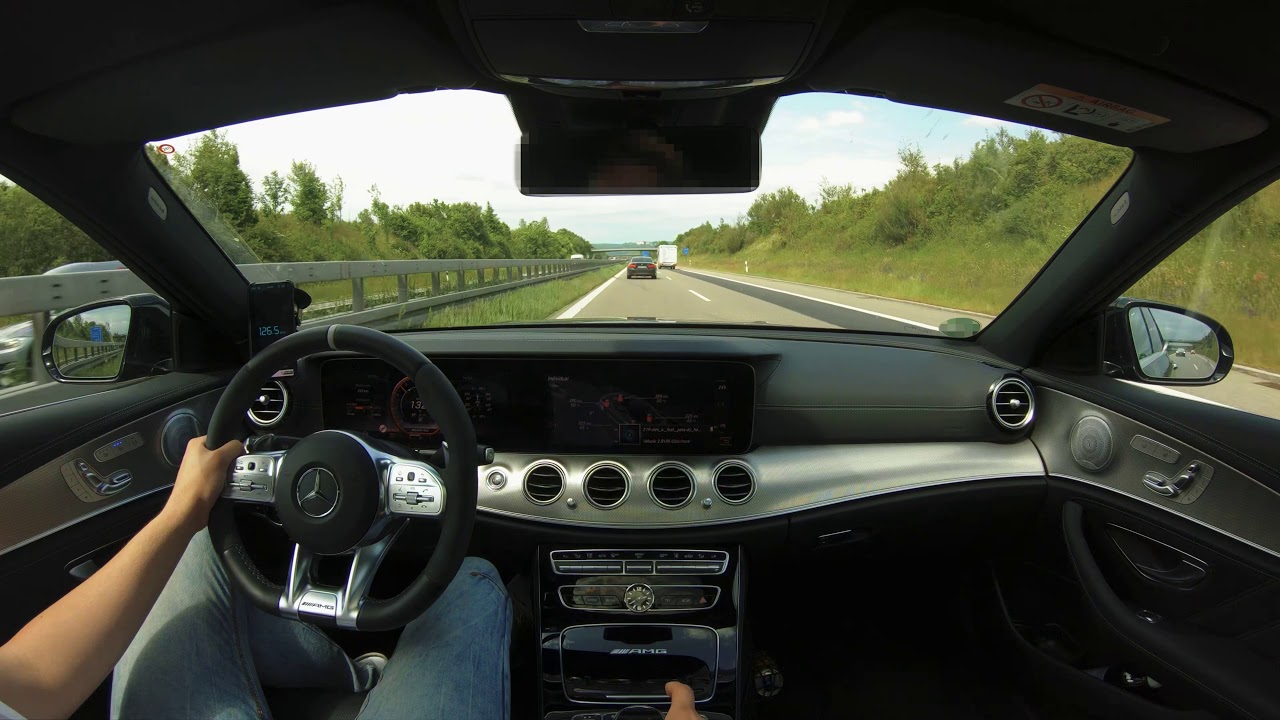 AMG E63S - Long UNLIMITED Autobahn #8 ft. Little Rain Little Traffic ...