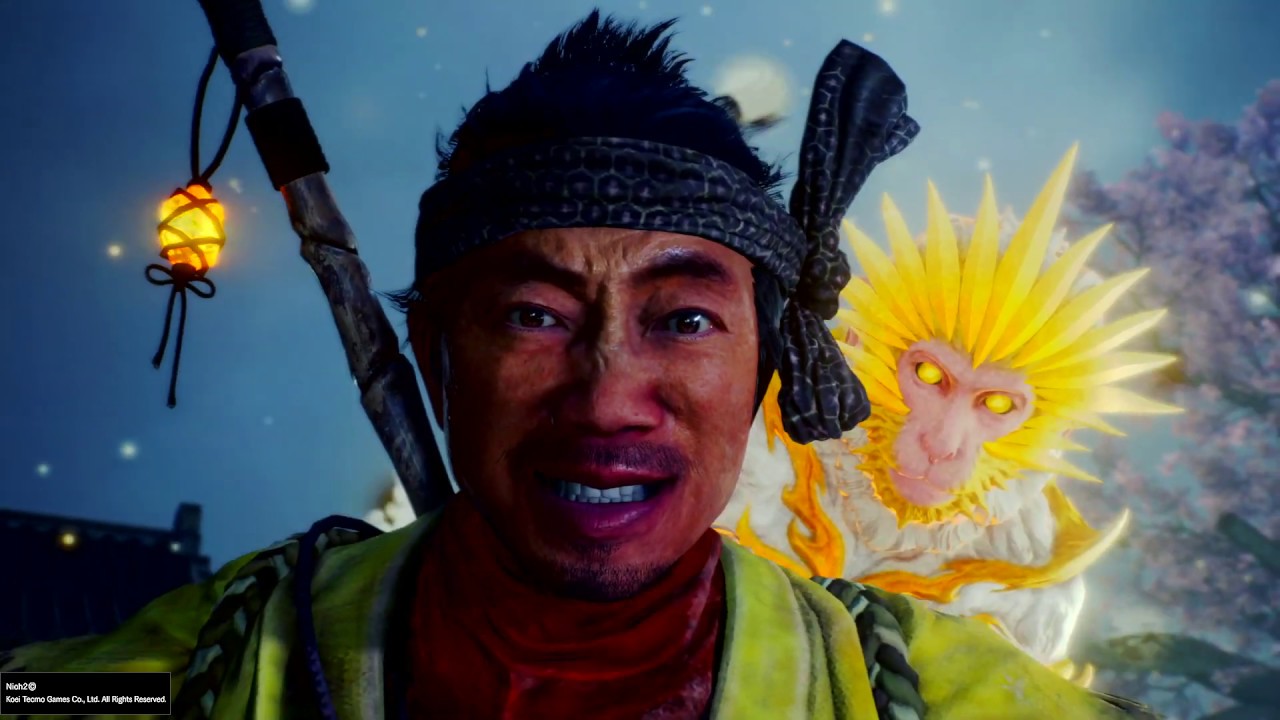 Nioh 2 First Boss Fight Sorry Mister Ed - YouTube