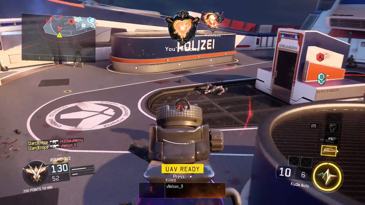 NUCLEAR ON THE NEW MAP SKYJACKED! (Bo3 Skyjacked Nuclear) - YouTube