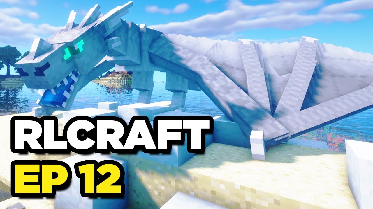 RLCraft Let's Play - I ALMOST DIED to an ICE DRAGON! (Ep 12) - YouTube