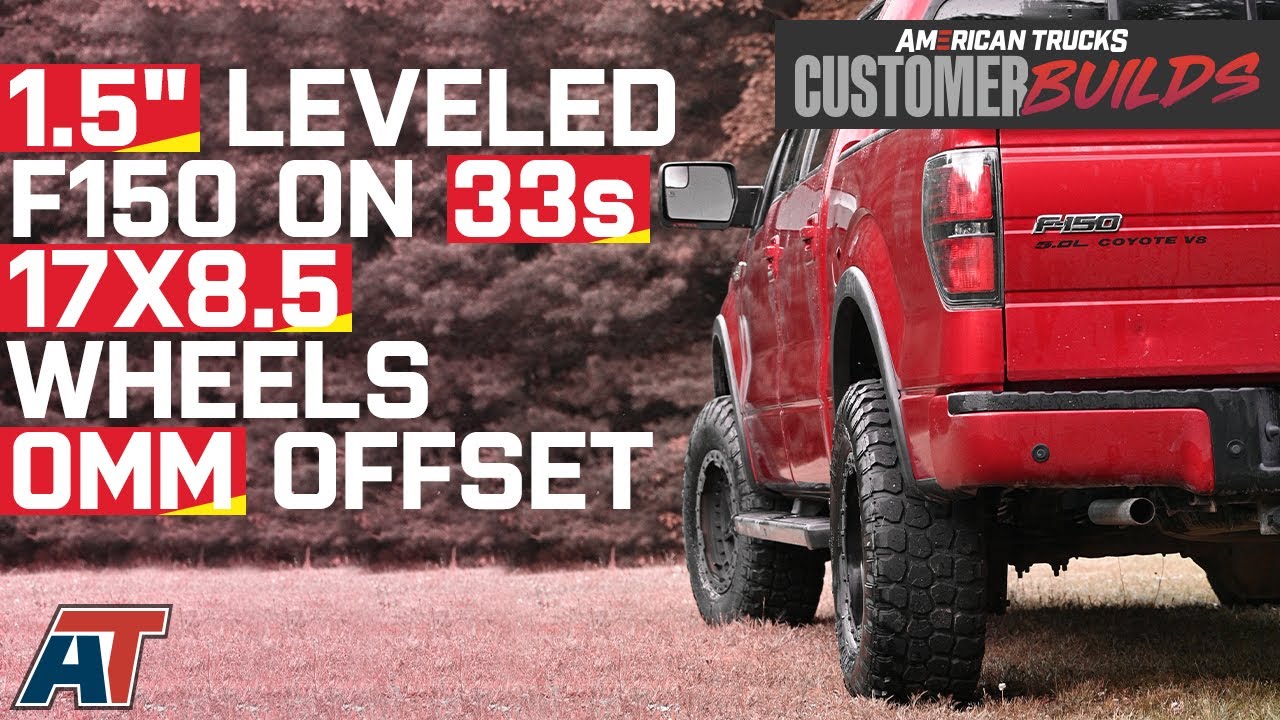 Leveled F150 on 33's with Add Pro Wheels & 0mm Offset | AmericanTrucks ...