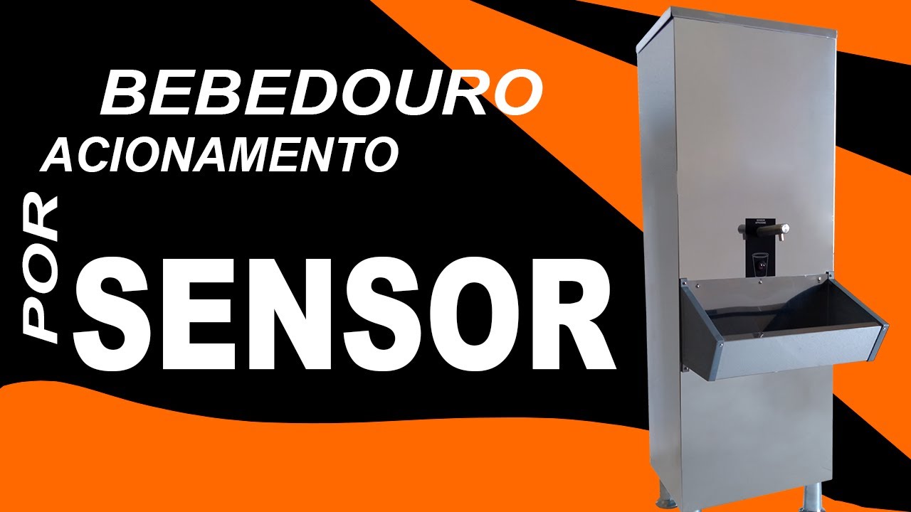 Bebedouro com acionamento por sensor NARDIN, a melhor pedida para se ...