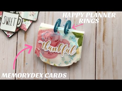 Memorydex ALBUM using Happy Planner Rings - YouTube