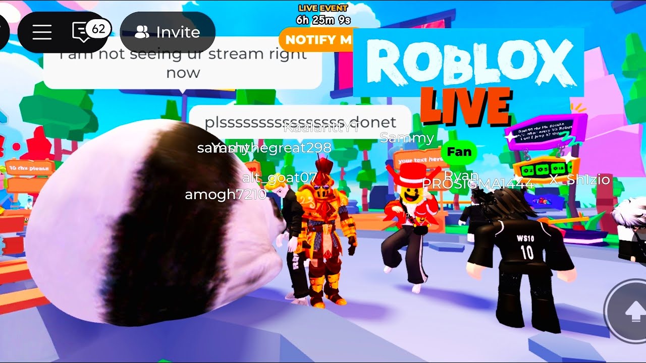 🔴 ROBLOX LIVE STREAM NOW | Please Donate Roblox Live | roblox live ...