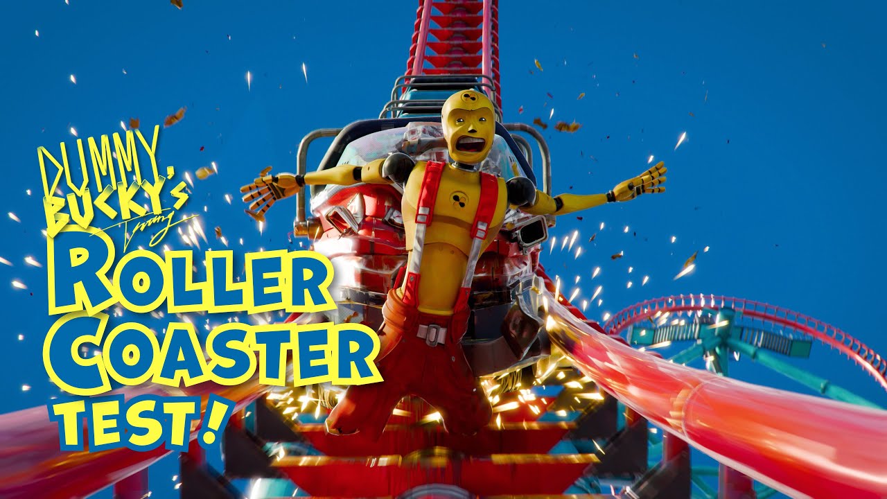 Dummy Bucky’s Roller Coaster Test! - YouTube