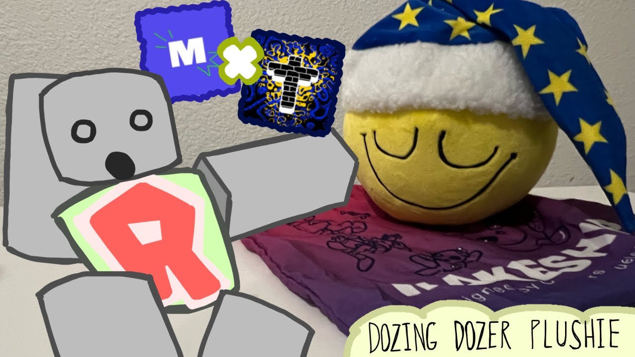 The Dozing Dozer Plush Review! | Roblox Grace X Makeship - YouTube