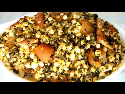 How To Prepare A Perfect Ubek Ibokpot... Special Order - YouTube