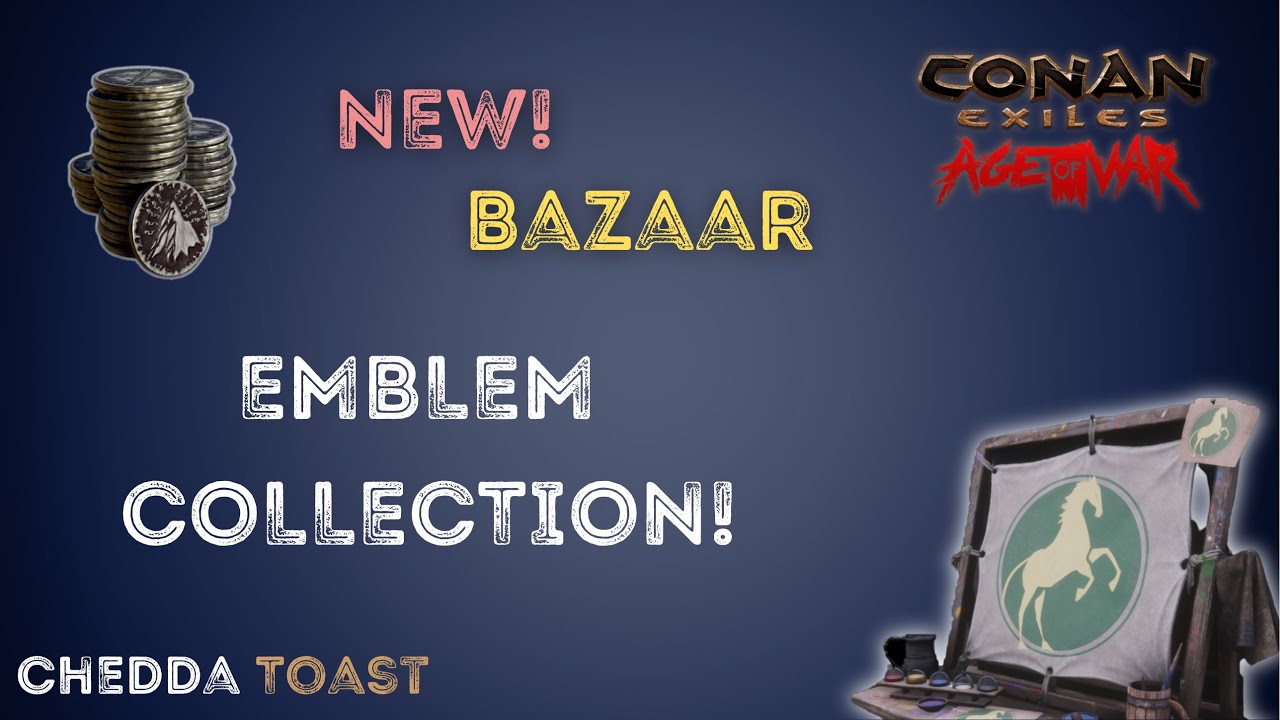 Conan Exiles NEW Bazaar Banners! - YouTube