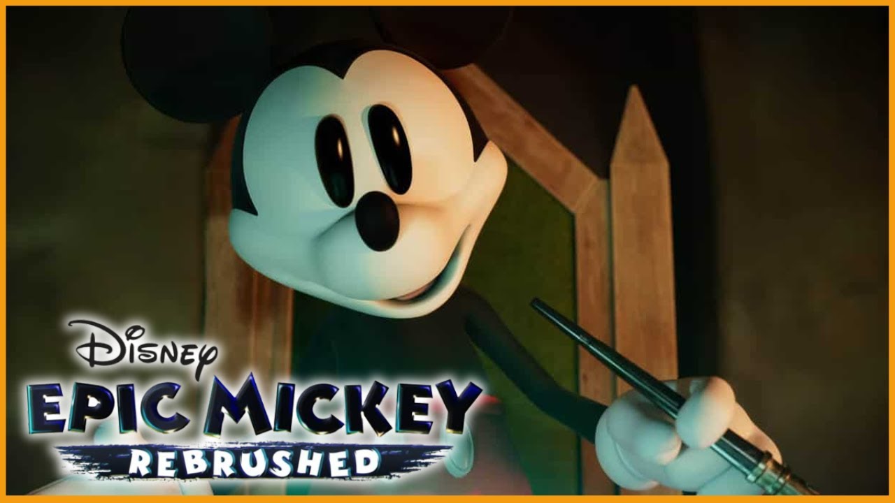 Creepy Mickey Mouse Is Back! - Epic Mickey Rebrushed Trailer Reaction ...