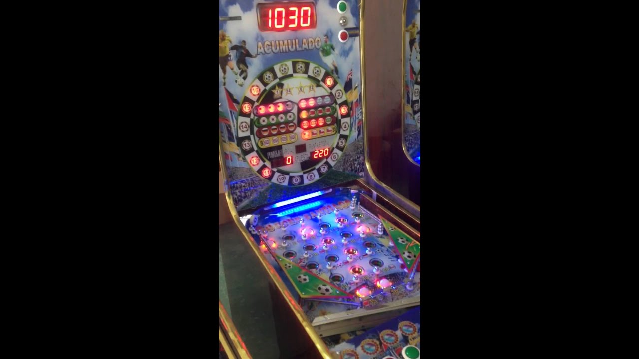 6 balls pachinko machine pinball machine casino gambling machine - YouTube