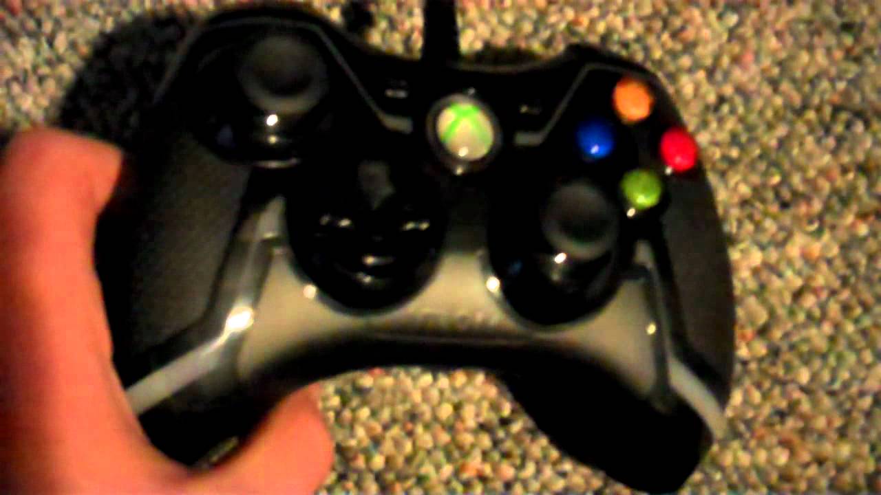 xbox 360 Tron controller reveiw - YouTube