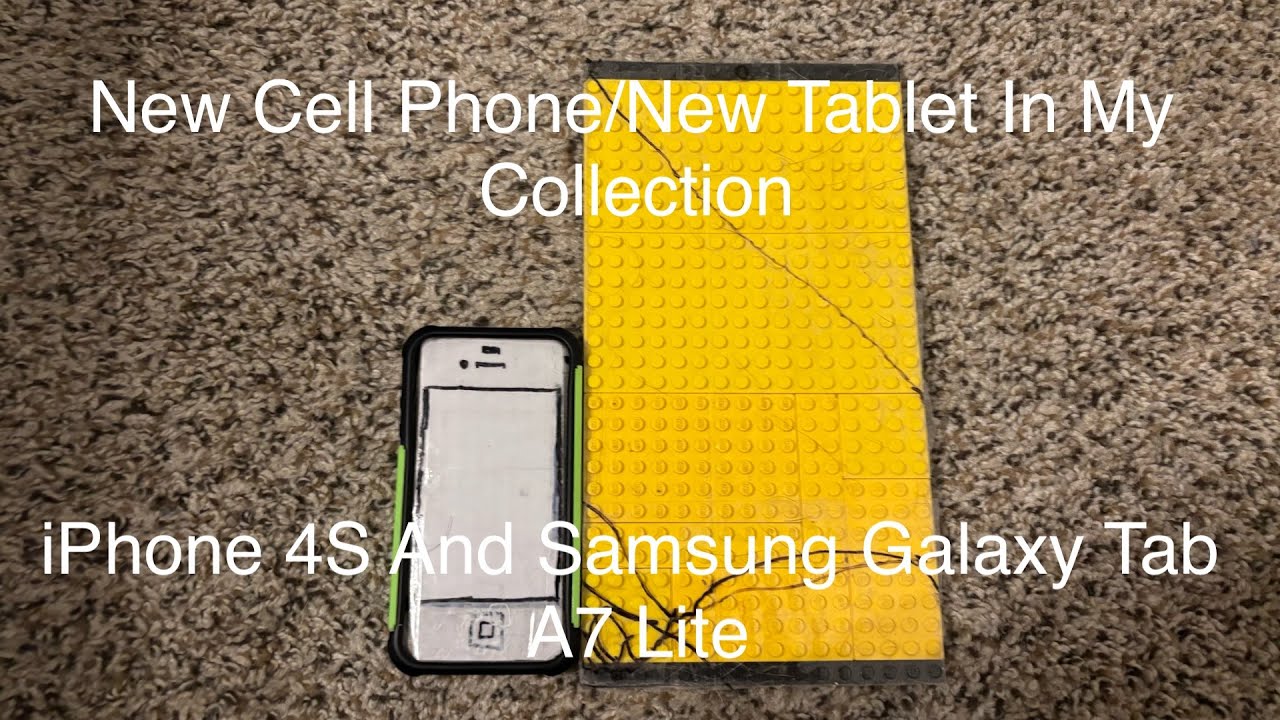 New Cell Phone/New Tablet in My Collection - YouTube