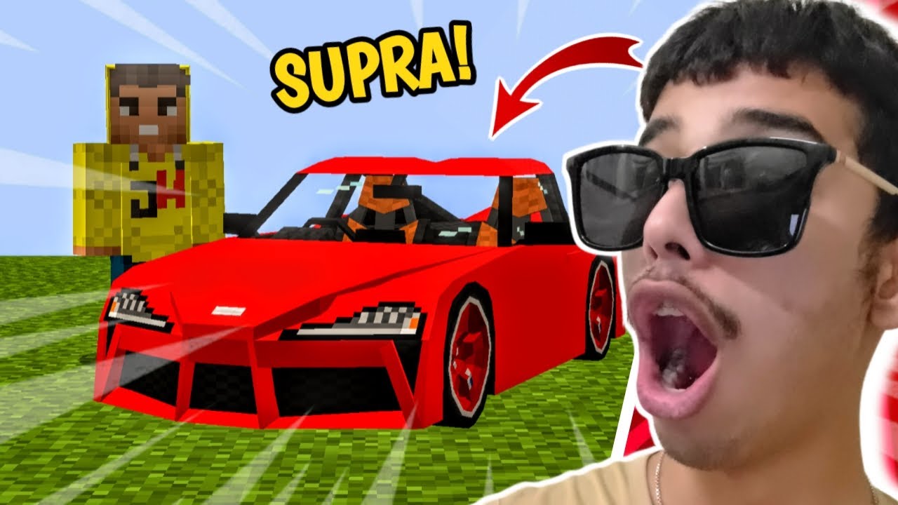 FINALLY I BOUGHT A SUPRA!! IN MINECRAFT 🤑(EXPENSIVE) - YouTube