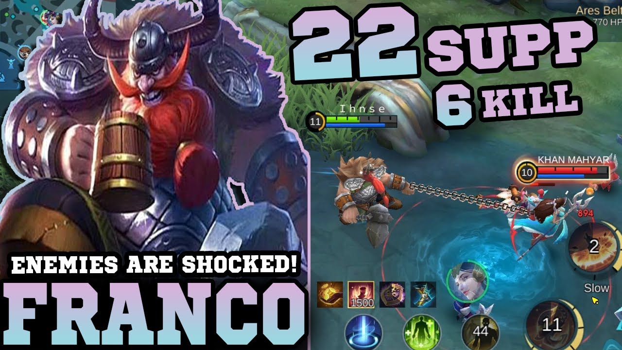 Typical Franco from Your Team Carries the Game | Build Top 1 Global ...