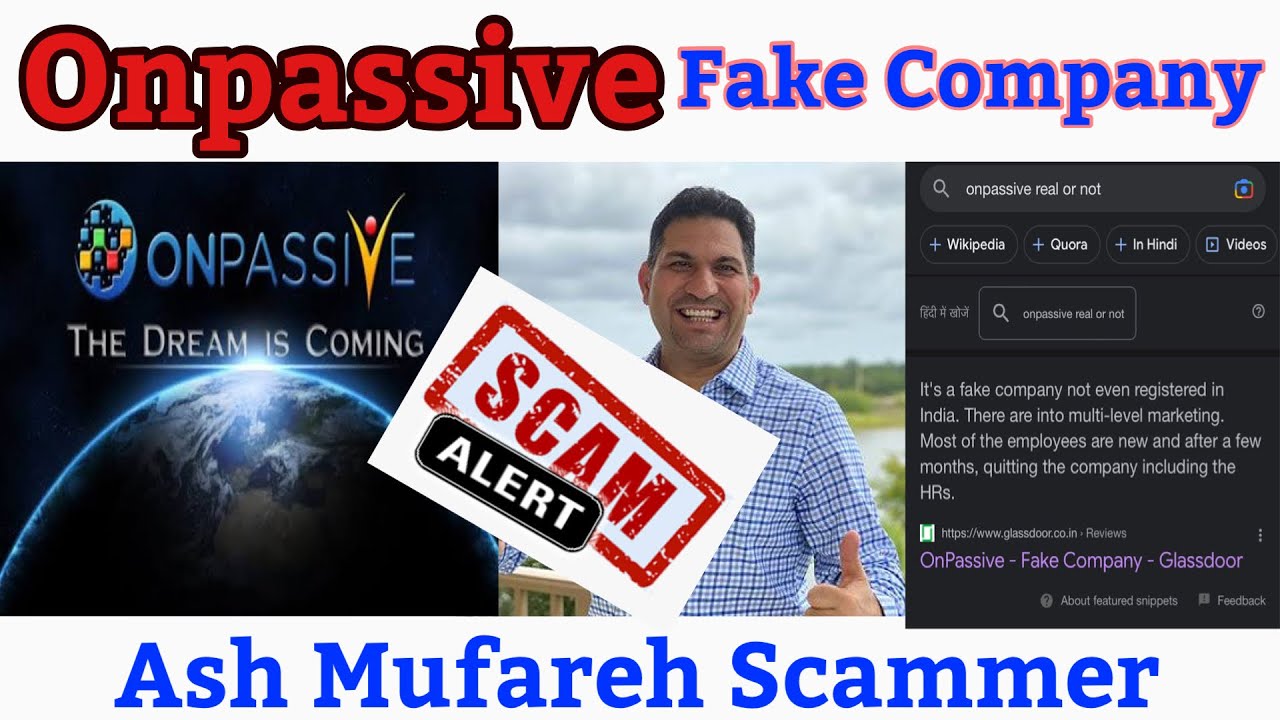 #onpassive letest update ॥Go founders ॥ #ashmufareh ॥Onpassive scam ...
