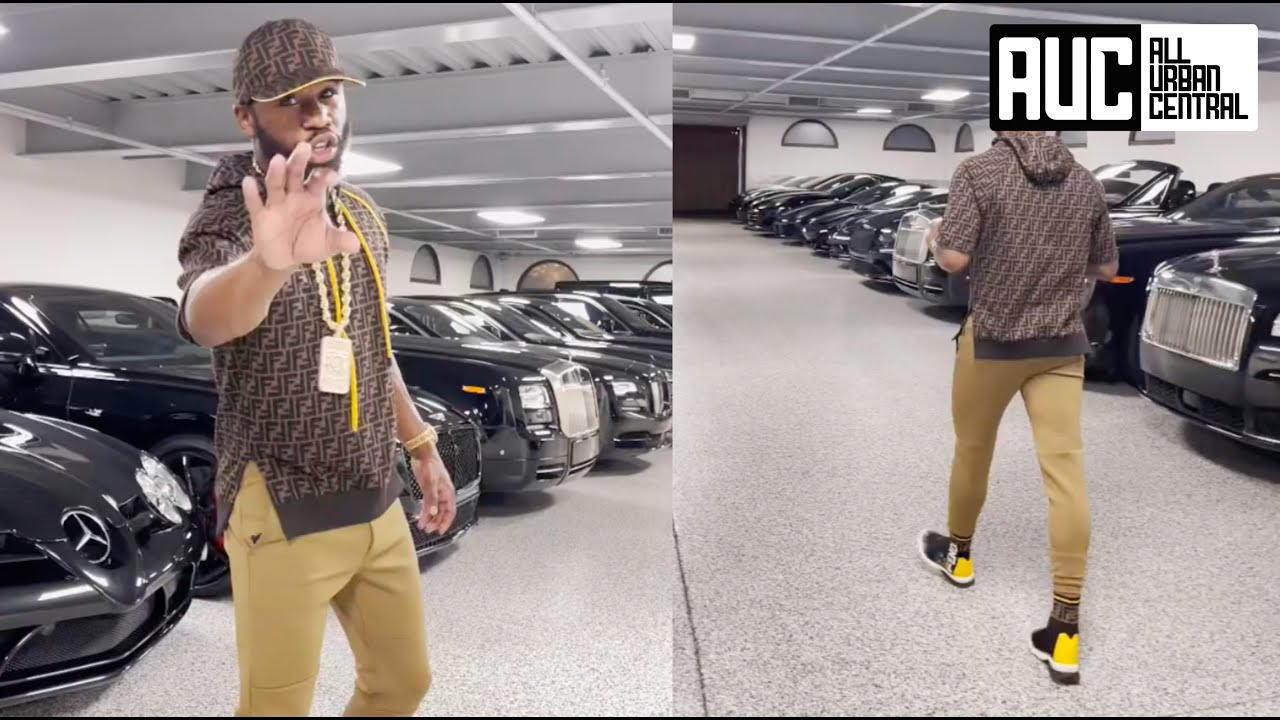 Floyd Mayweather "Sweet 16" Car Garage 🤯 Looks Like A Luxury Dealership ...