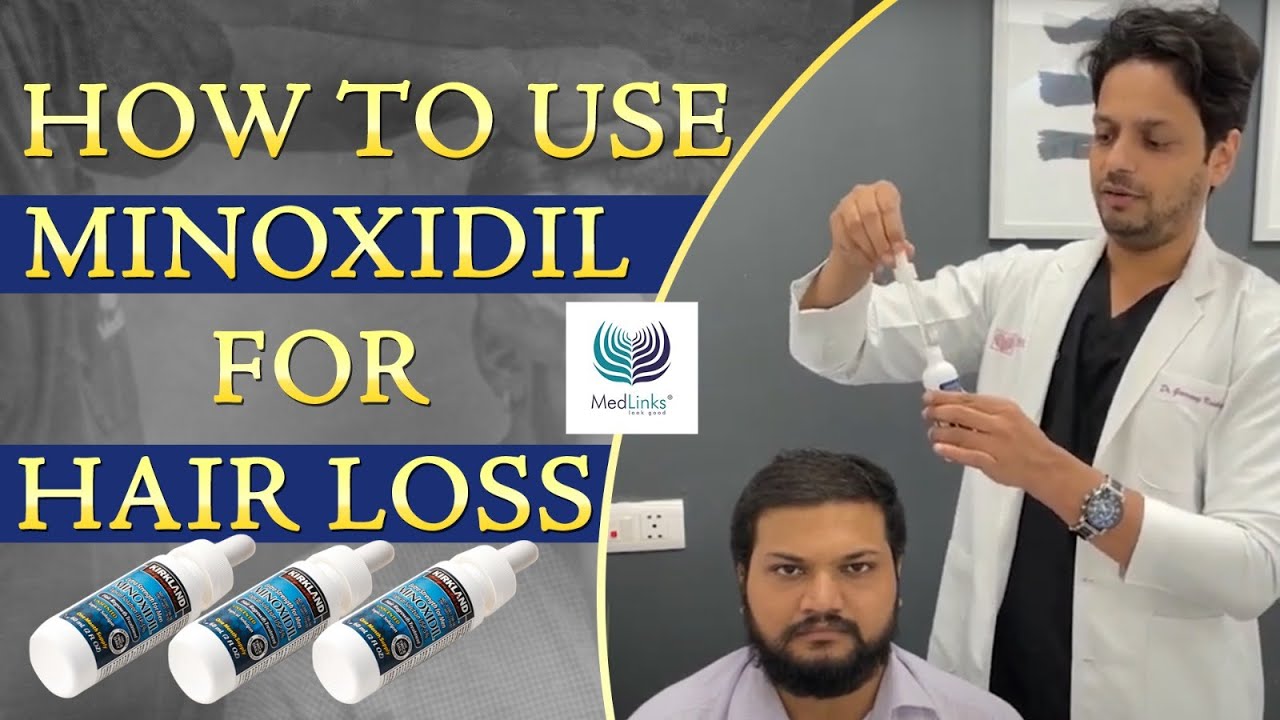 🤷‍♂️How to Apply Minoxidil for Hair? Minoxidil Hair Regrowth Results ...