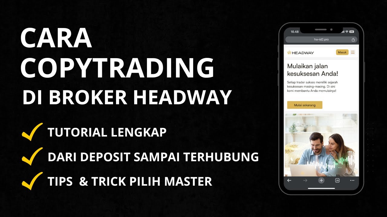 Cara Copy Master Trading Di Broker Headway | Copytrading Headway - YouTube