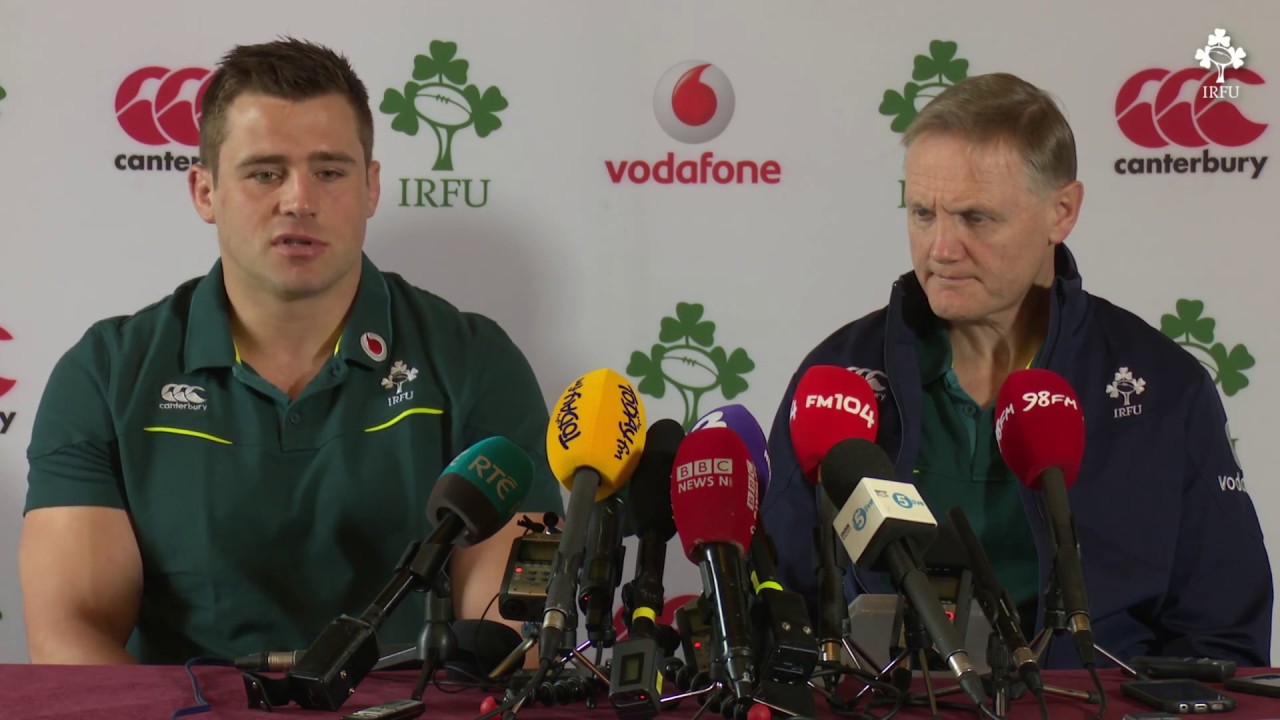 Irish Rugby TV: Ireland v England Team Announcement Press Conference ...