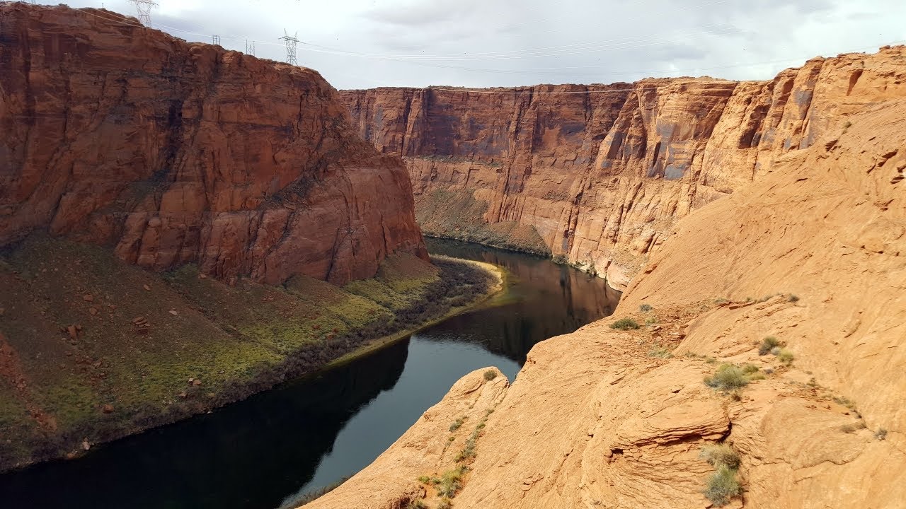 Ropes Trail -- FULL footage down to the Colorado River and Beach ...
