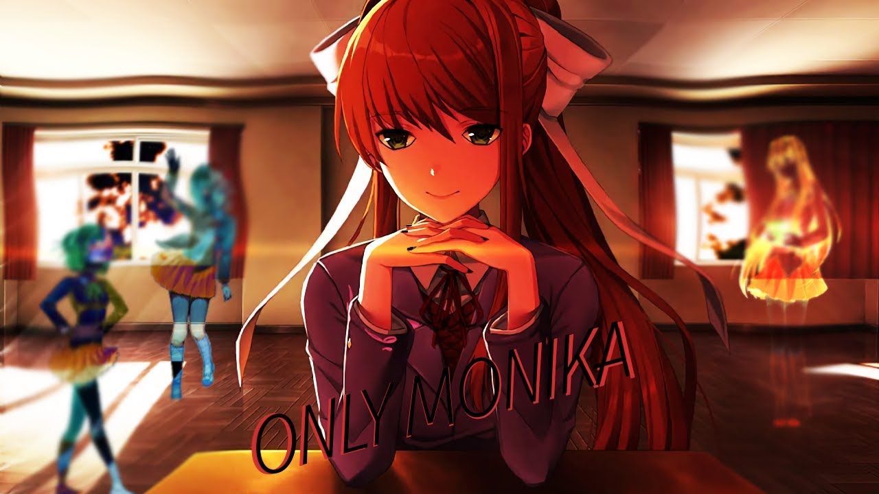 The one and only MONIKA | Doki Doki part 9 trapped ending - YouTube