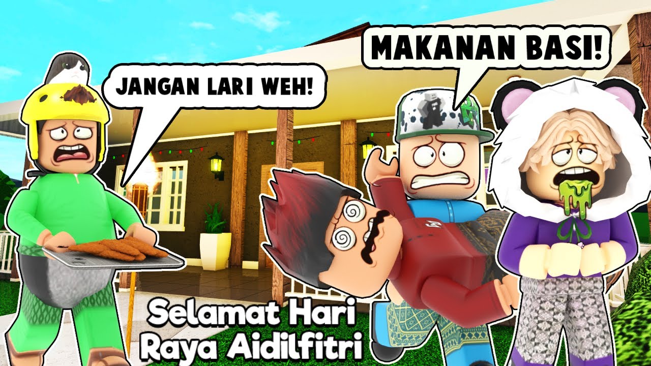 Drama Raya : Pergi Beraya Rumah @Cengkerik 😆🎇 | Roblox Malaysia - YouTube