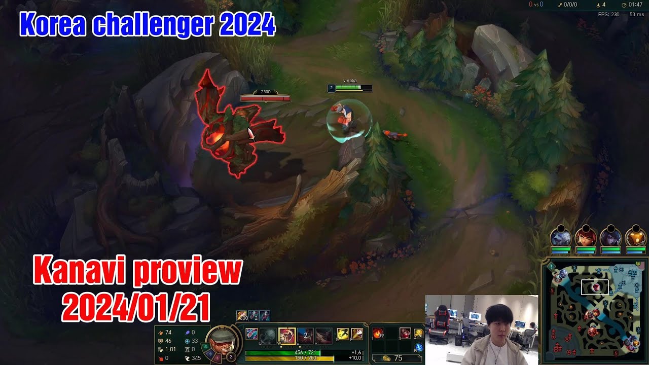 Kanavi proview 2024/01/21 leesin ekko jax Korea challenger | JDG Kanavi第一视角 - YouTube