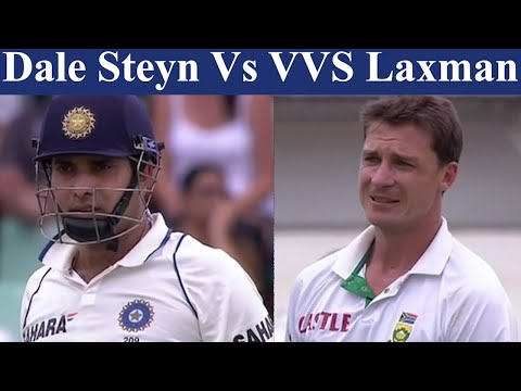 Dale Steyn Fantastic Bowling Vs VVS Laxman - Great Battle