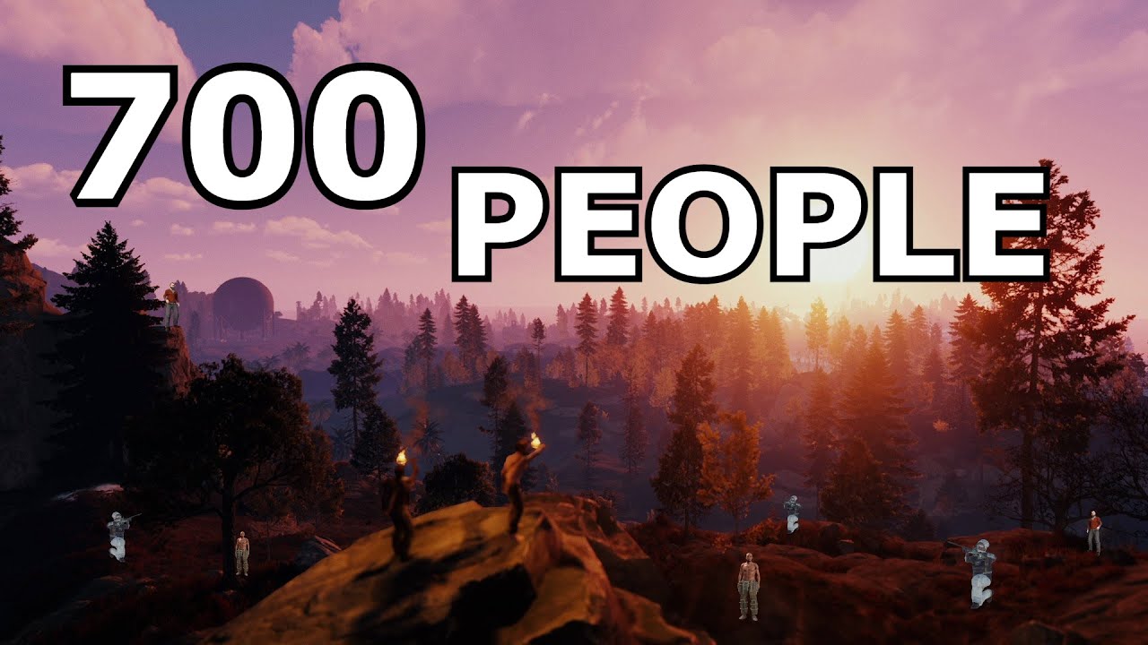 We Fought With 700 People On This Server - YouTube