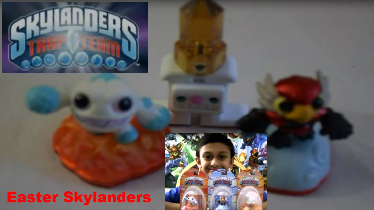 Collection of New Easter Skylanders Trap Team: Unboxing - YouTube