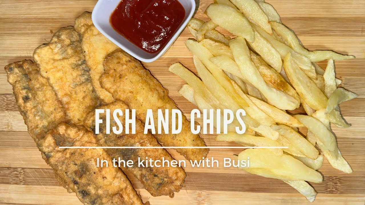 Homemade Fish & chips - YouTube