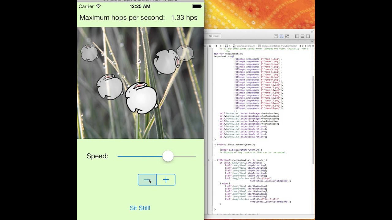 Testing a tutorial iPhone app - YouTube