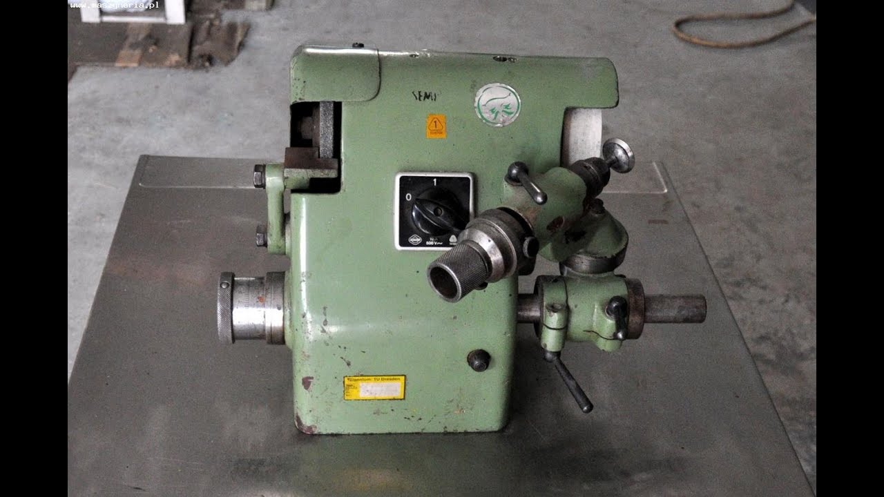 Car valve grinding machine - YouTube