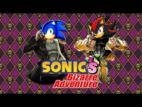 SA2B: Sonic Vs. Shadow, but is Jotaro Vs. Dio (JJBA) - YouTube