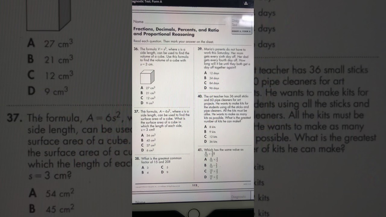 Grade 6 Diagnostic Test YouTube grade-6-diagnostic-test-youtube