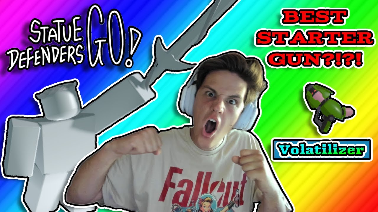 Defend The STATUE Or DIE!! Is This The Best Starter Gun In Game? Statue ...