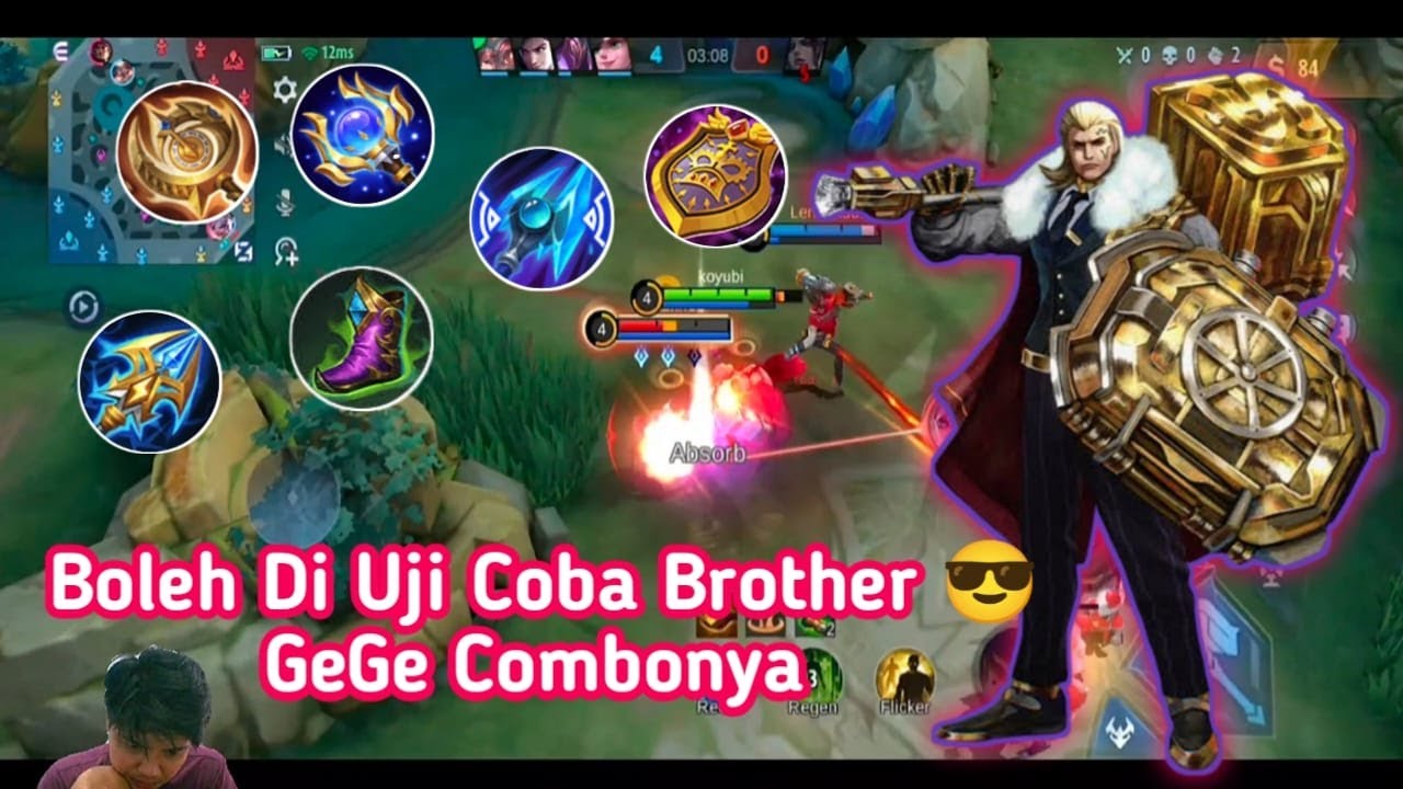 TIGREAL BUILD ITEM MAGE EMBLEM TANK PLAY SUPPORT ROAM SPESIAL 2023 ...