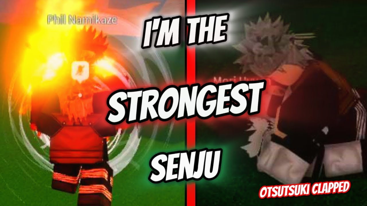 I'm THE STRONGEST SENJU In New Naruto Game | Wagarashi Roblox - YouTube