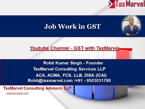 Job Work in GST - YouTube