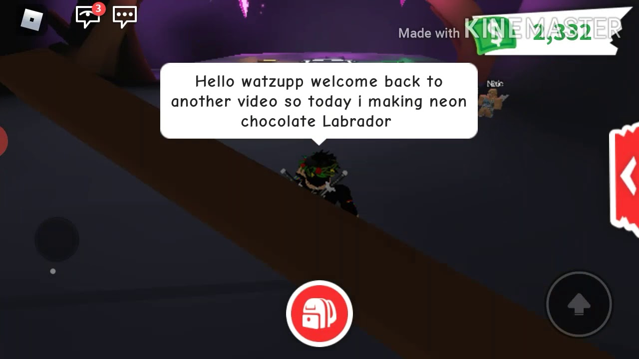 I Making Neon Chocolate Labrador In Adopt Me! Roblox - YouTube