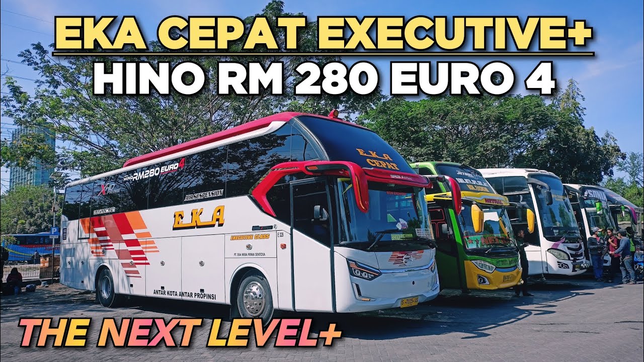 GEBRAKAN TERBARU PO EKA EKSEKUTIF + SERASA BUS MALAM || EKA CEPAT SR3 ...