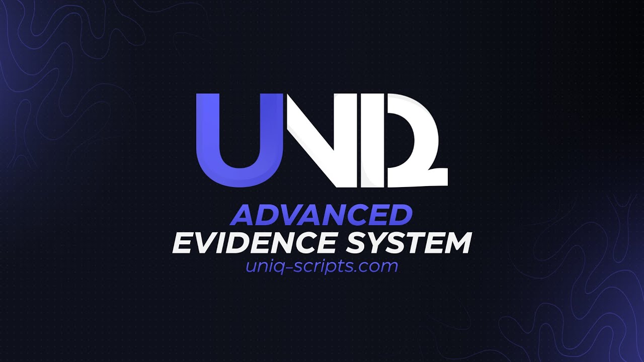 ADVANCED EVIDENCE SYSTEM [ESX/QB/QBOX] FiveM Script - YouTube