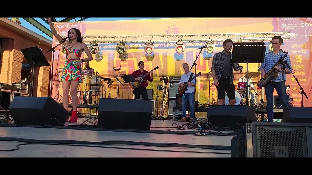Malentina and the Lafayette Latin Jazz All Stars - YouTube