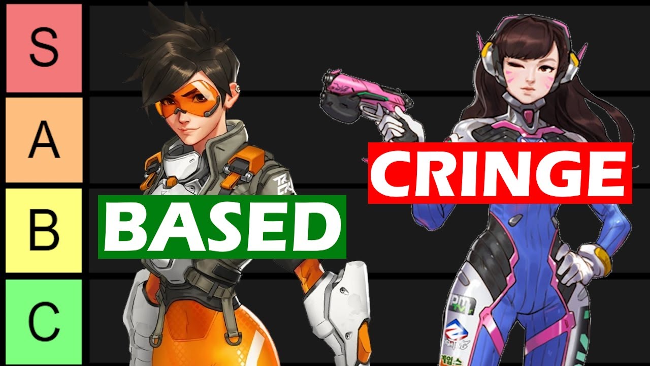 Overwatch 2 - Based-Cringe Tier List - YouTube