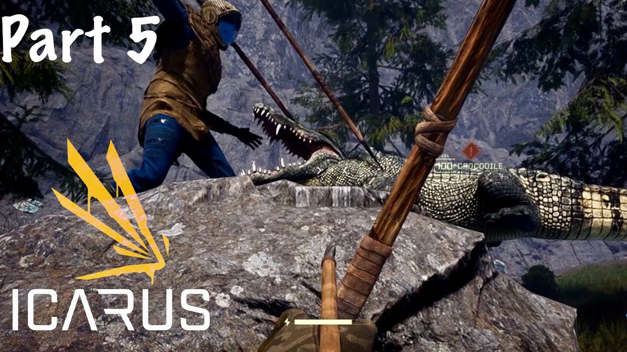 Icarus Building A Base & Getting Suplies - YouTube